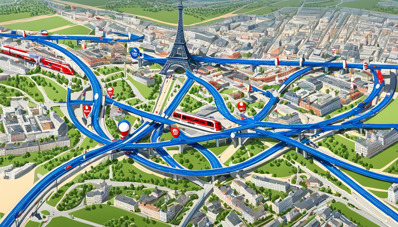 Compare geography and infrastructure between France, Poland and Poland