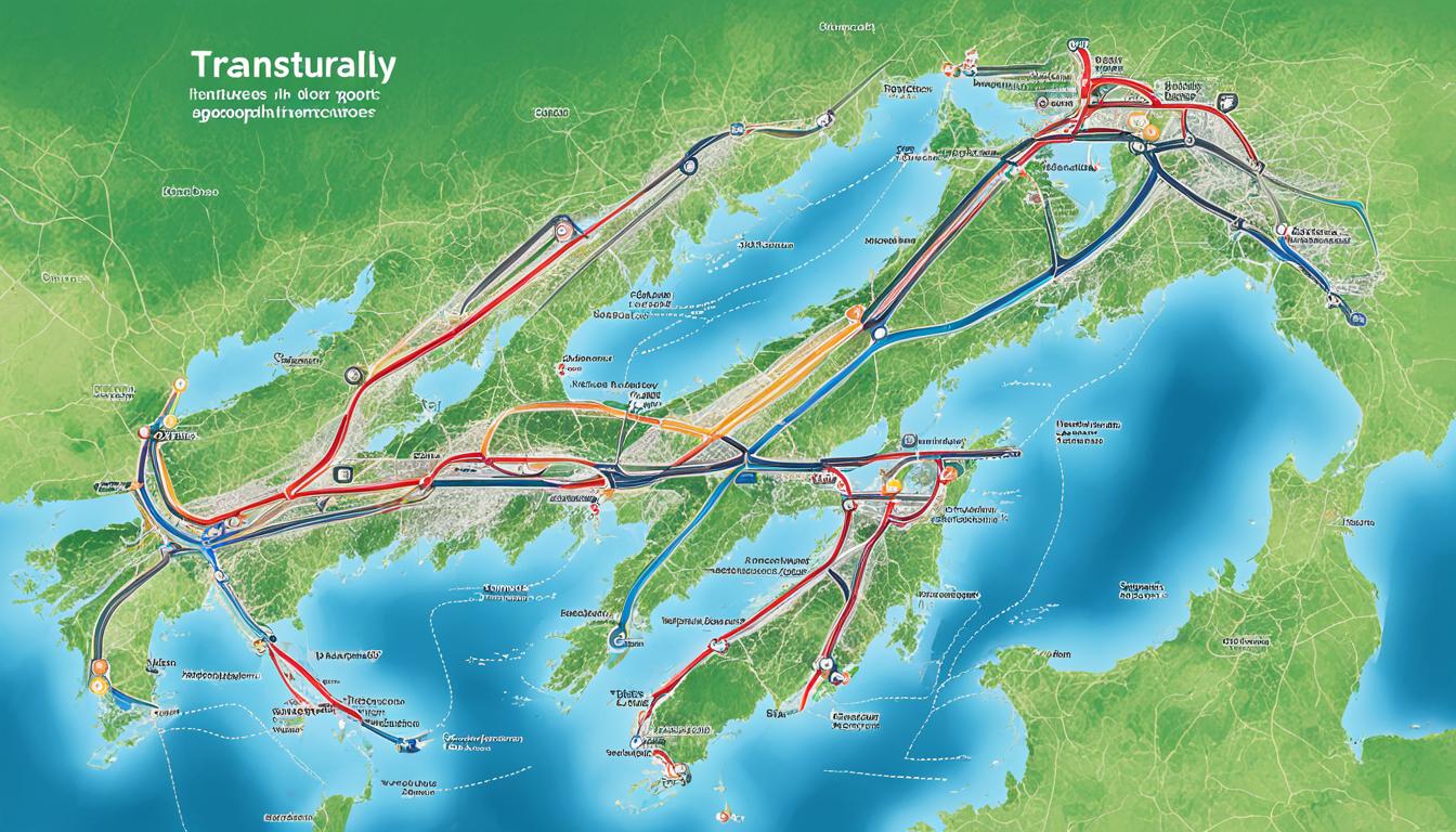 Compare geography and infrastructure between Japan, Italy and USA