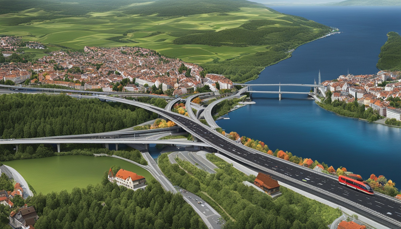 Compare geography and infrastructure between Nordic Countries, Germany ...