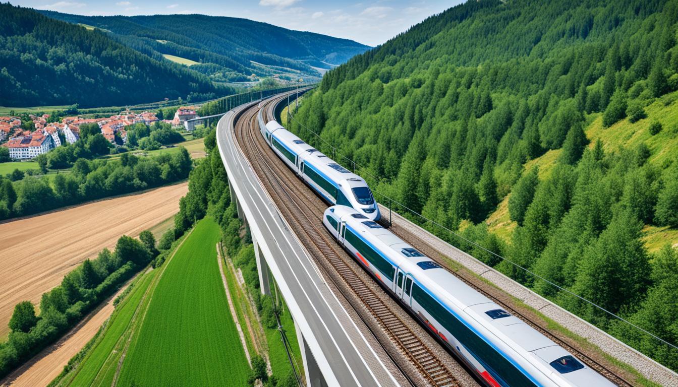Compare geography and infrastructure between Germany and Portugal